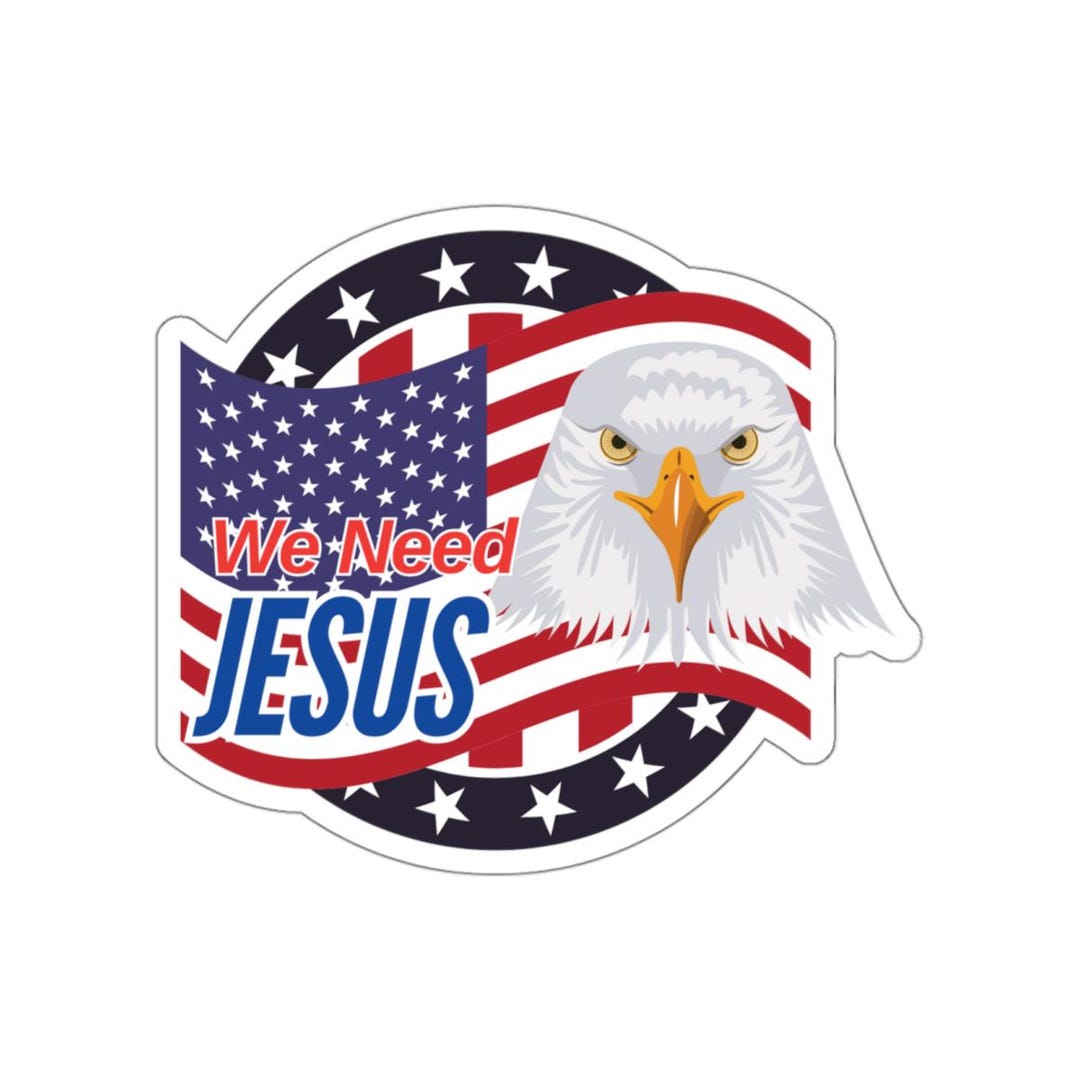 Religious Die-cut Stickers, Christian Faith Quote, Inspirational Laptop ...