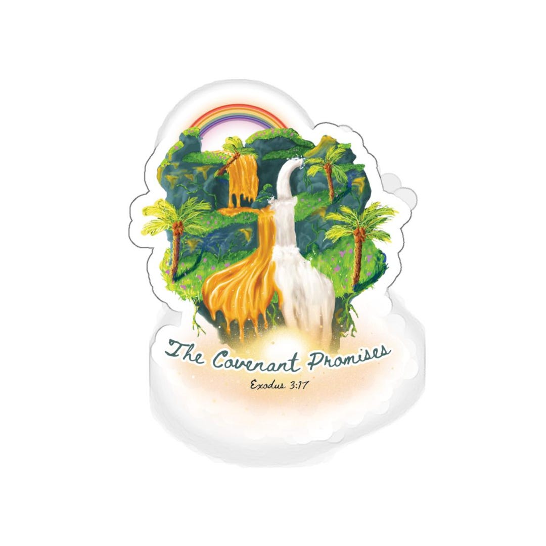 Die-cut Stickers, Covenant Promises Exodus 3:17, Religious Stickers ...