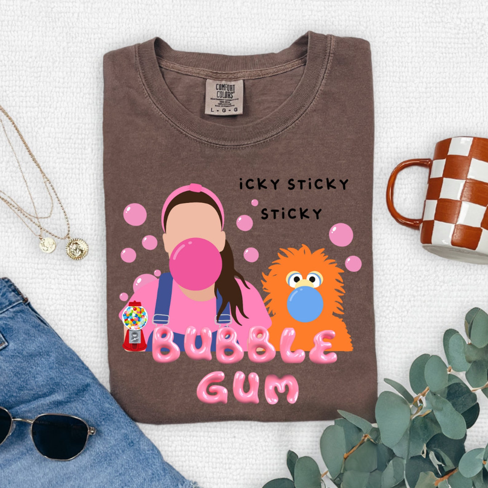 Ms.rachel PNG , Icky Sticky Bubble Gum , Herbie Pop - Etsy