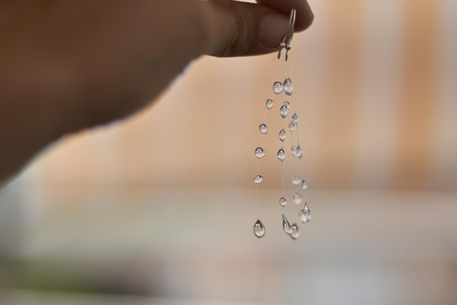 Water Drop Earrings - Etsy