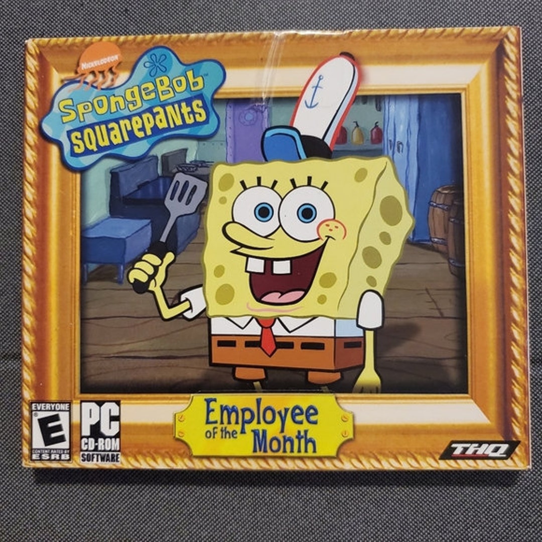 Spongebob Squarepants: Employee of the Month Pc Game - Etsy Ireland