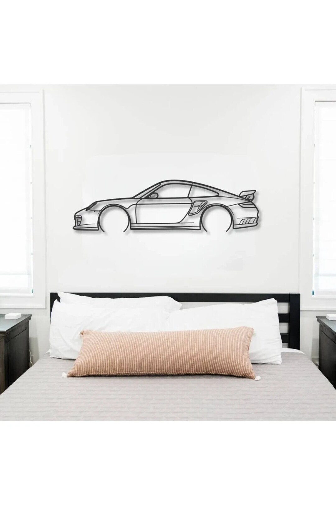 Porsche 911 992 Turbo S MODEL Metal Car Decoration, Car Model Painting ...
