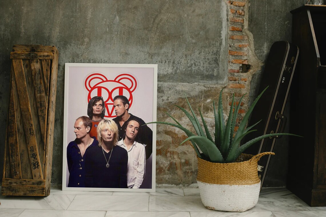 Radiohead Poster - Vintage Photo Poster - Etsy