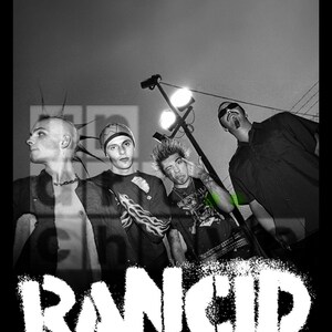 Rancid Poster - Retro Vintage Design | Band Poster - Etsy