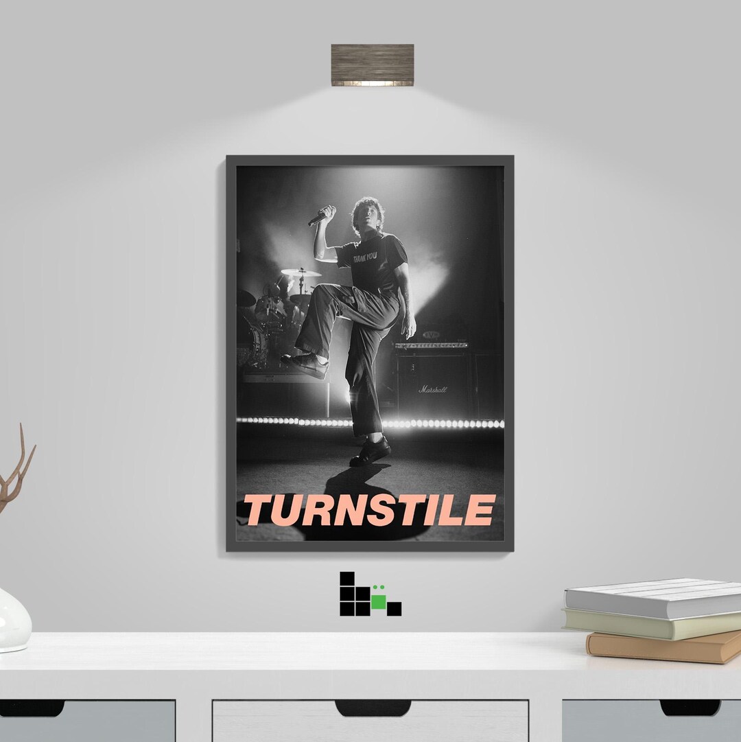 Turnstile Band Poster - Hardcore Art - Etsy