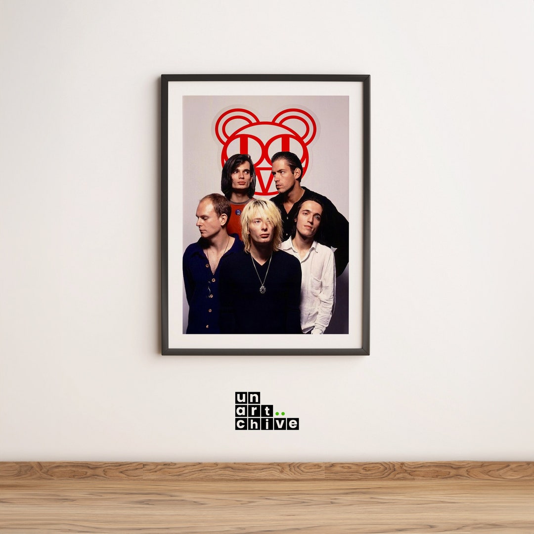 Radiohead Poster - Vintage Photo Poster - Etsy