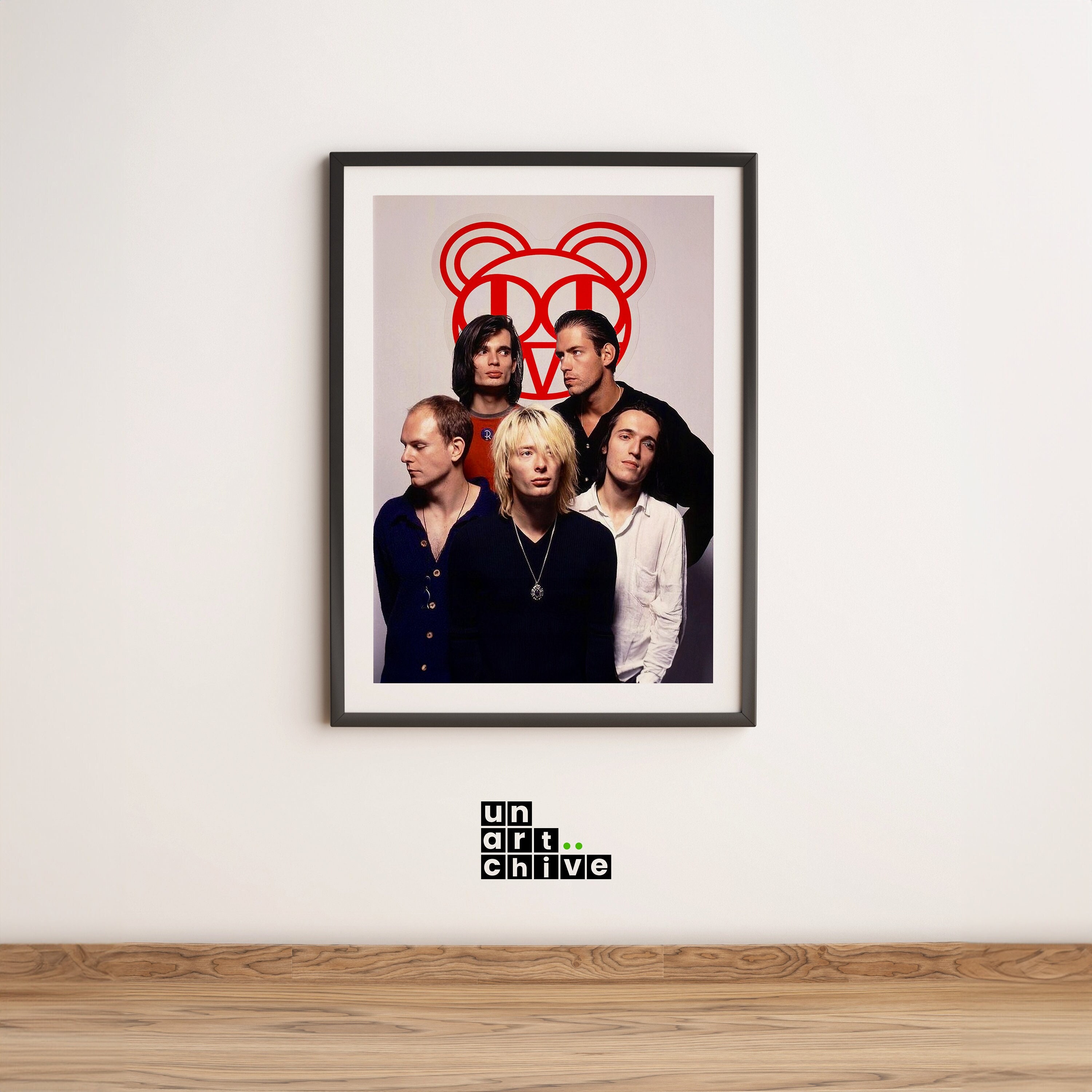 Radiohead Poster - Vintage Photo Poster - Etsy