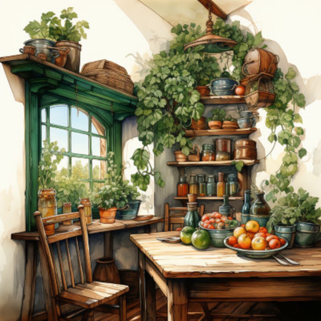 Magic Pantry, Digital Print, Clipart, Digital Download - Etsy