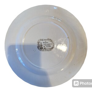 Myott "the Hunter" Dinner Plates - Etsy
