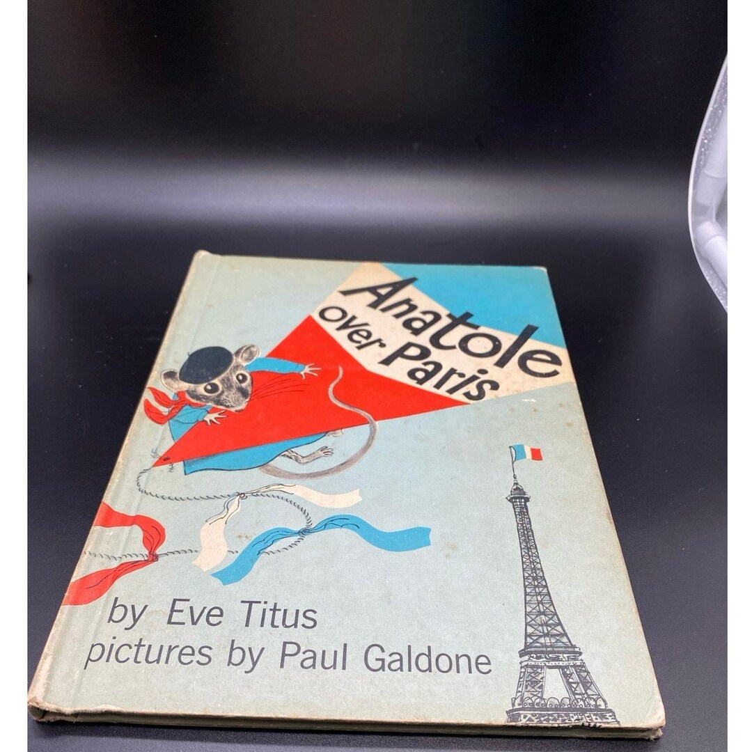 Anatole Over Paris. Vintage 1961 Children's Book. Eve Titus Paul Gadon ...
