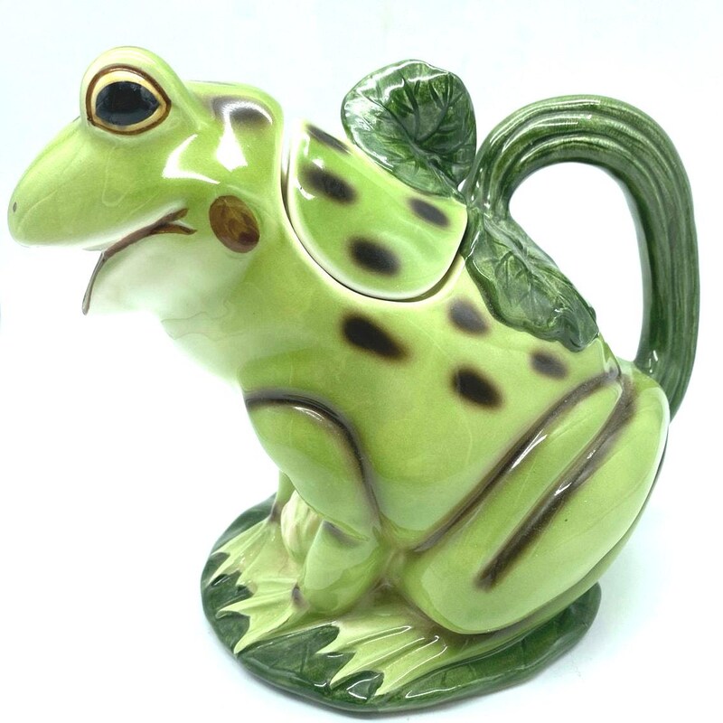 Frog Pitcher - Etsy