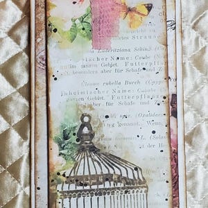 Stuffed Folder Ephemera Junk Journal Scrapbook Notebook Ephemera Holder ...