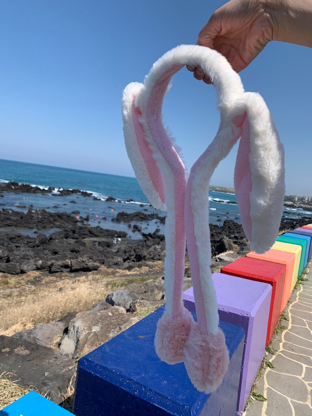 Moving Bunny Ears Hairhoop/ Hair Pin/ Hairband, Jumping Ears Hat - Etsy