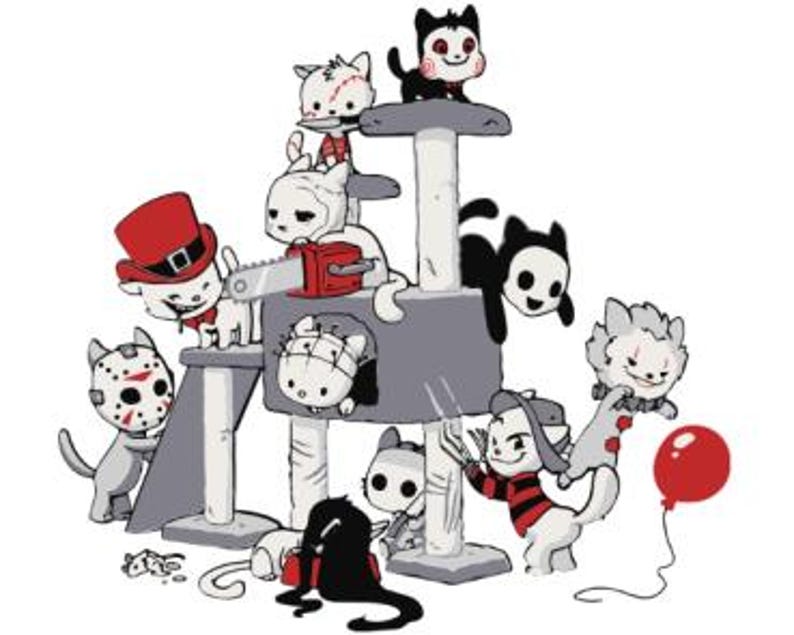 Horror Cats SVG - Etsy