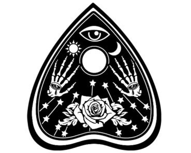 Ouija Planchette SVG/PNG - Etsy