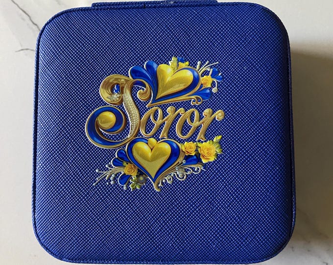 Sigma Gamma Rho Travel Jewelry Case: Soror Gift, Compact Organizer - Etsy