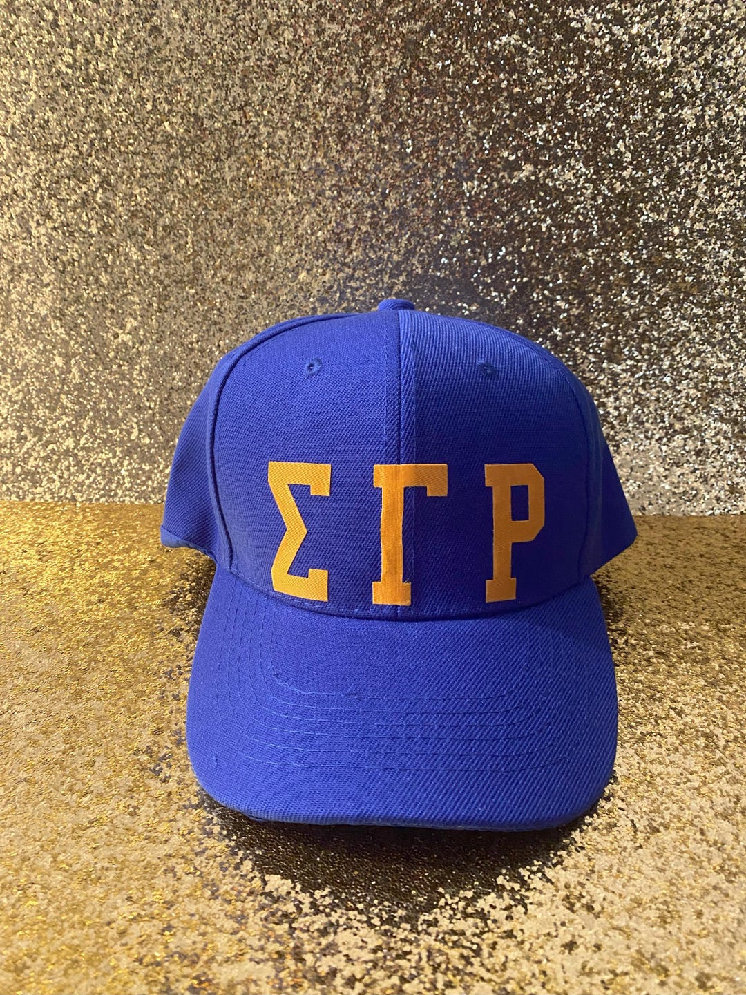 Sgrho Royal Blue Hat With Twill Greek Letters – Sigma Gamma Rho ...