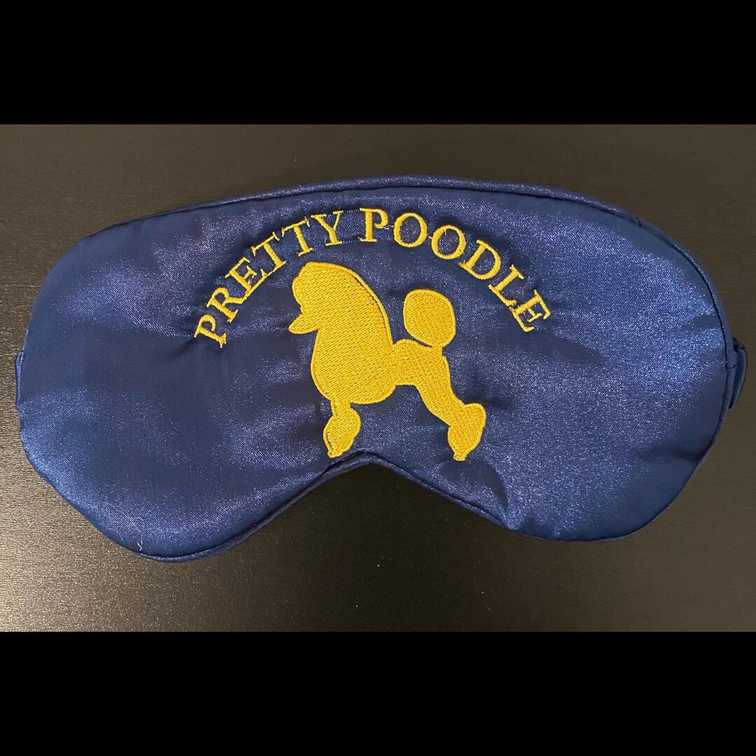 Sigma Gamma Rho-pretty Poodle Silk Eye Mask - Etsy
