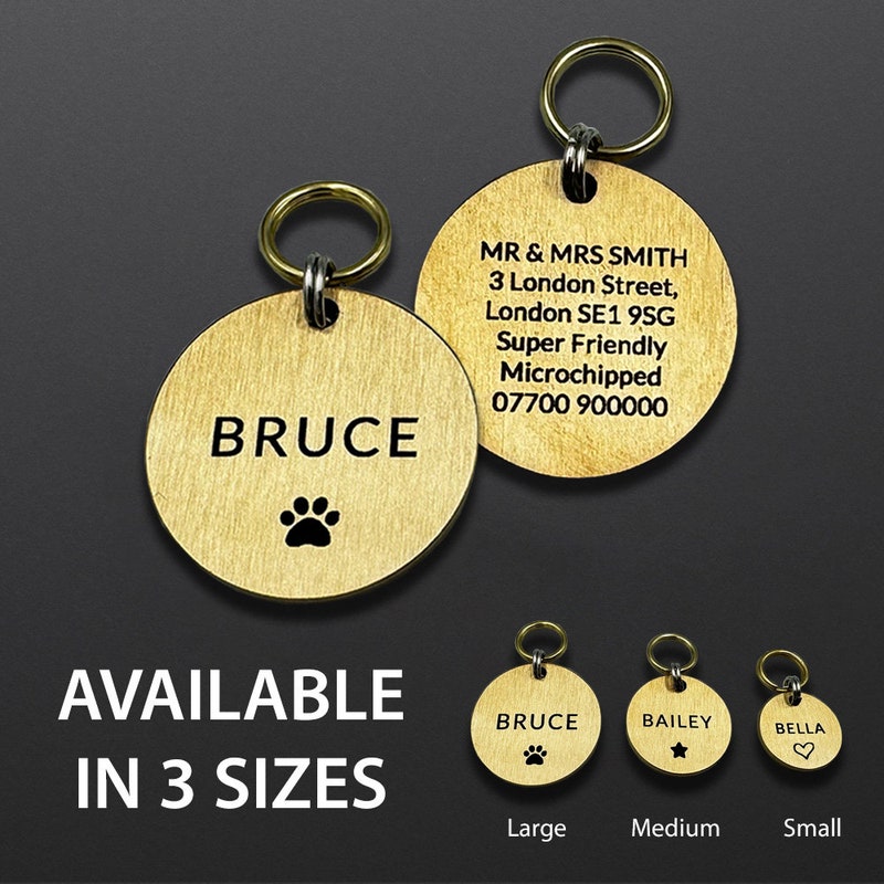 Buy Custom Dog Tags Online In India - Etsy India
