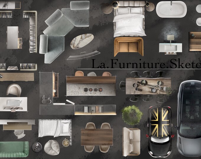 Procreate House Furniture Set . You Will Need Procreate App and ...