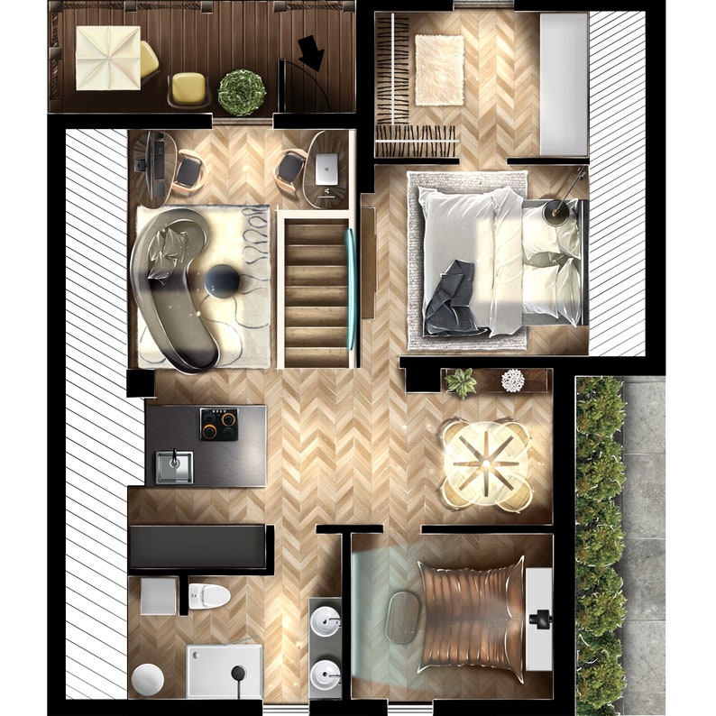 Home Plan Sketch Interior Architecture House Layout Apartment Plan ...