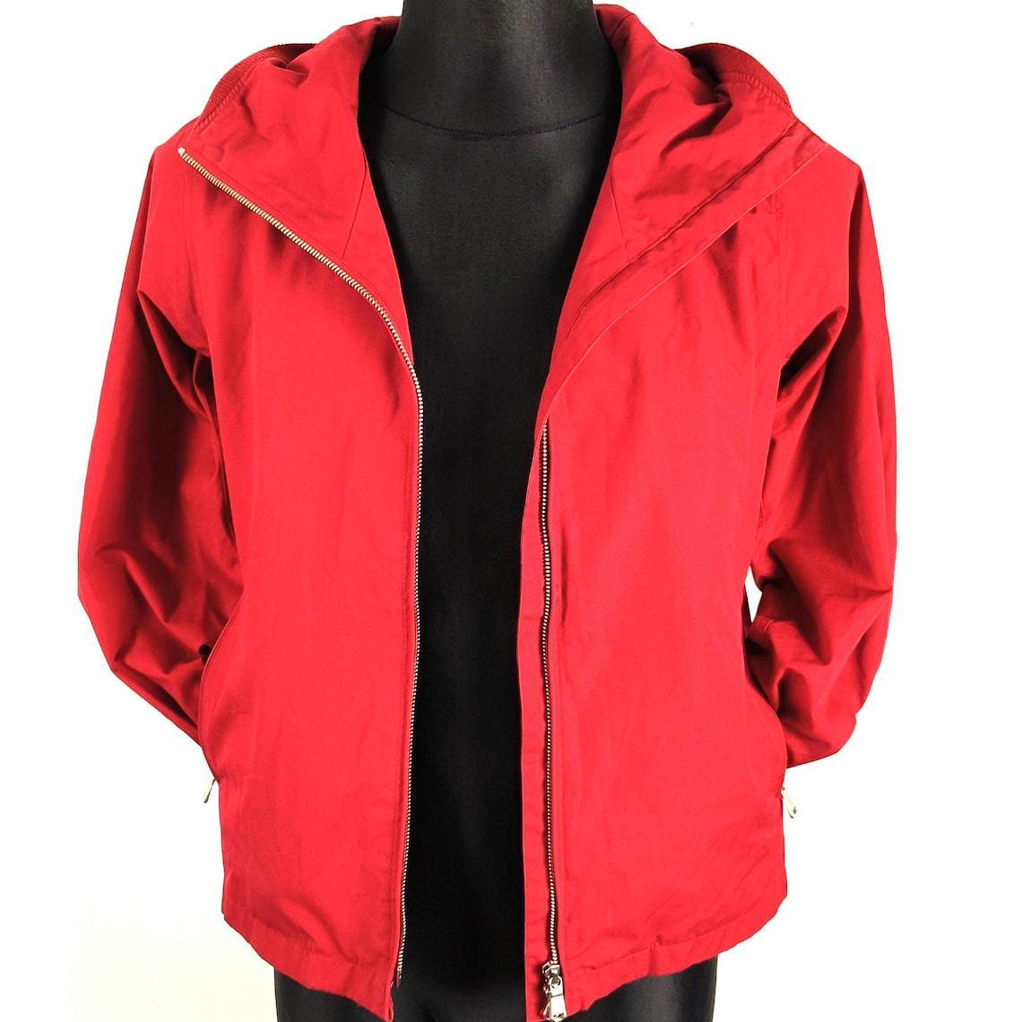 Vintage Red Hood Peak Performance Windbreaker / Waterproof Swedish ...