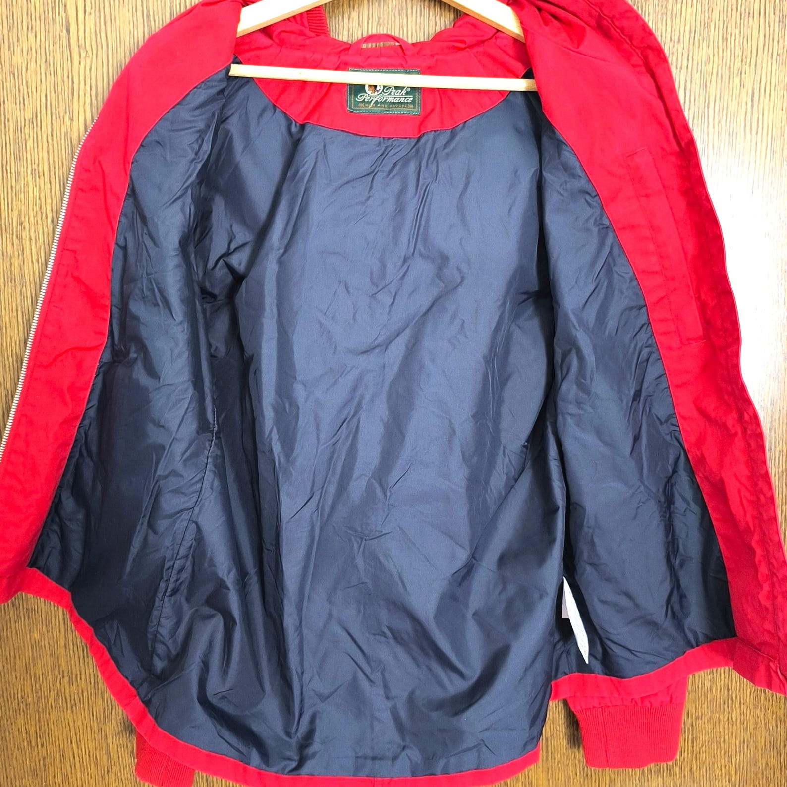 Vintage Red Hood Peak Performance Windbreaker / Waterproof Swedish ...