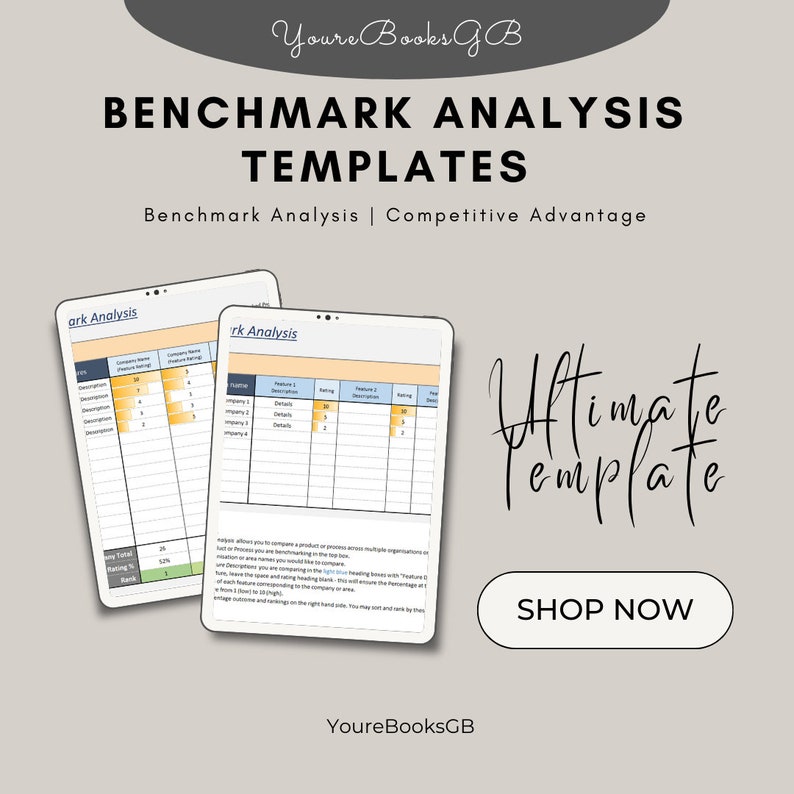 Ultimate Benchmark Analysis Excel Template the Ultimate Toolkit for ...
