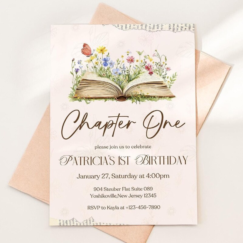 Book Themed Birthday - Etsy