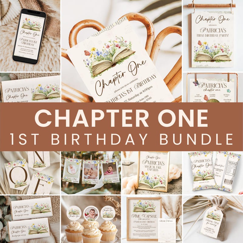 Book Themed Birthday - Etsy