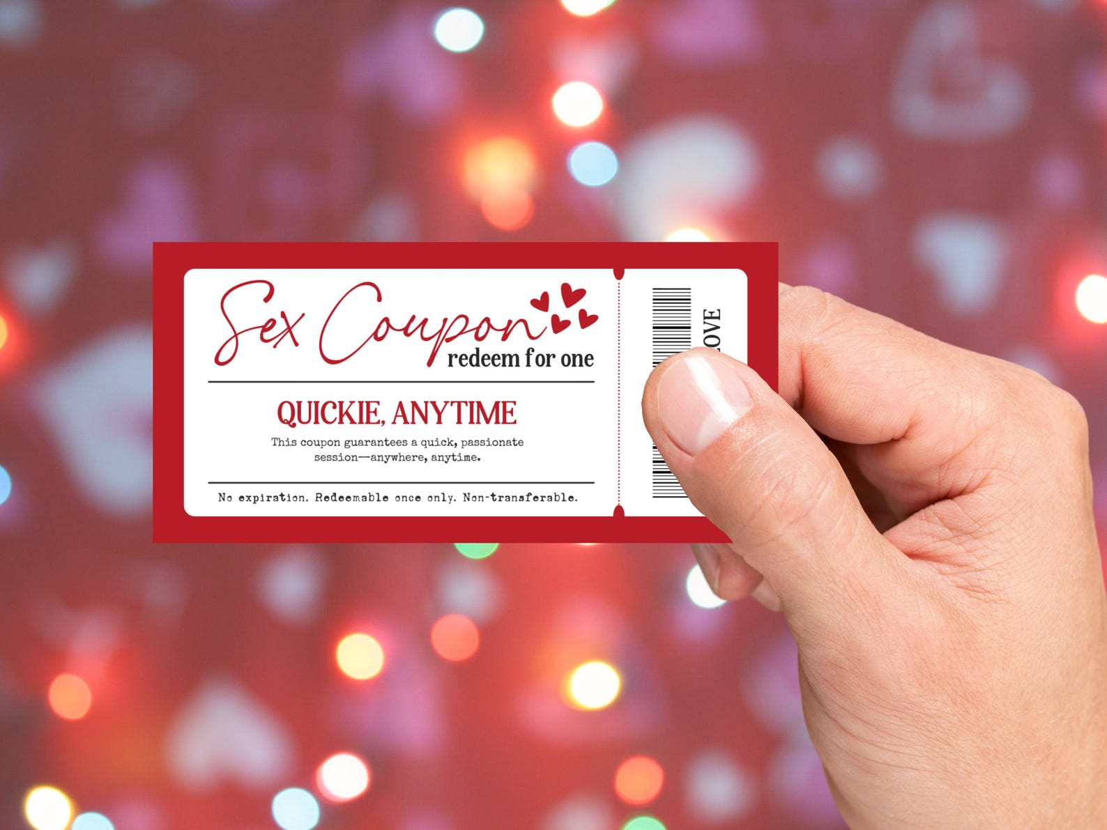 Sex Coupons Printable Love Coupons 40 Naughty Coupon for Couples ...