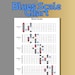 Blues Scale Chart, All 5 Fingering Patterns for Guitar. Printable ...