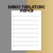 Blank Banjo Tab Paper, Tablature Sheet, Printable Digital Download - Etsy