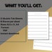 Blank Ukulele Tab Paper, Tablature Sheet, Printable Digital Download - Etsy