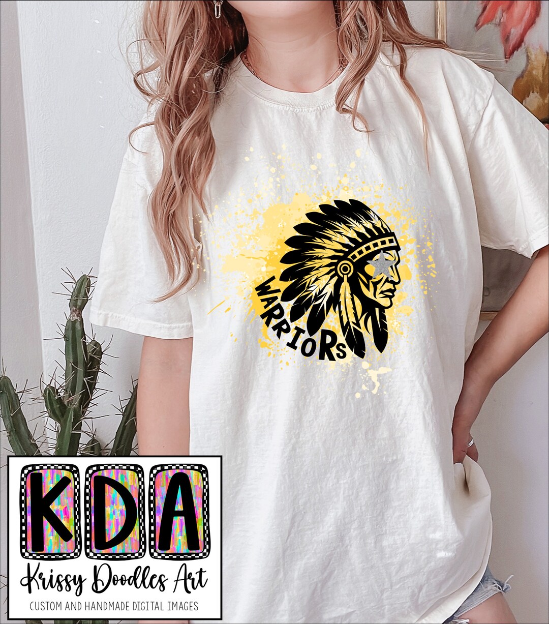 Warriors, Mascot, PNG, Image, Splatter, Download - Etsy
