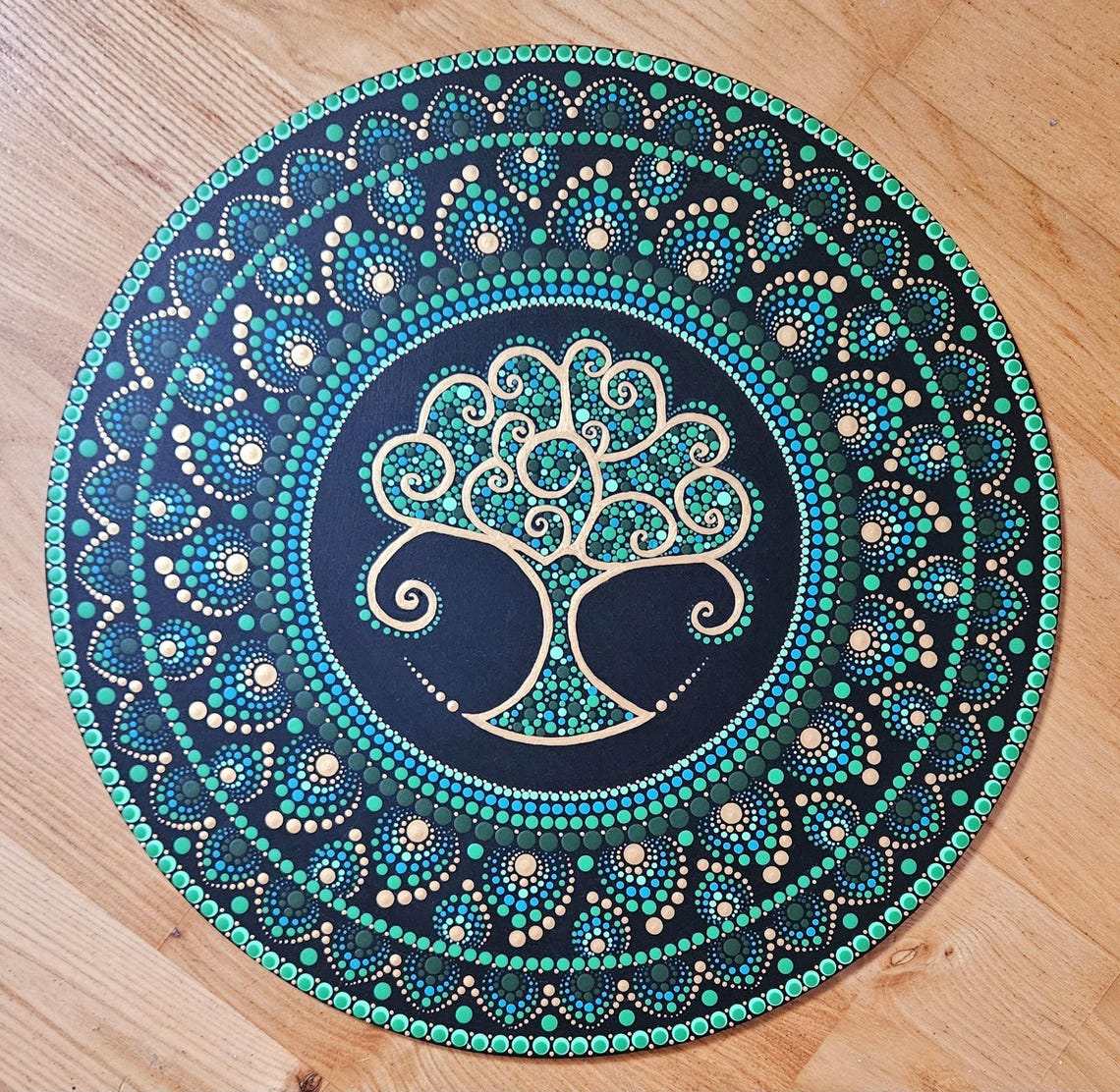 Mandala - the Tree of Life - Etsy