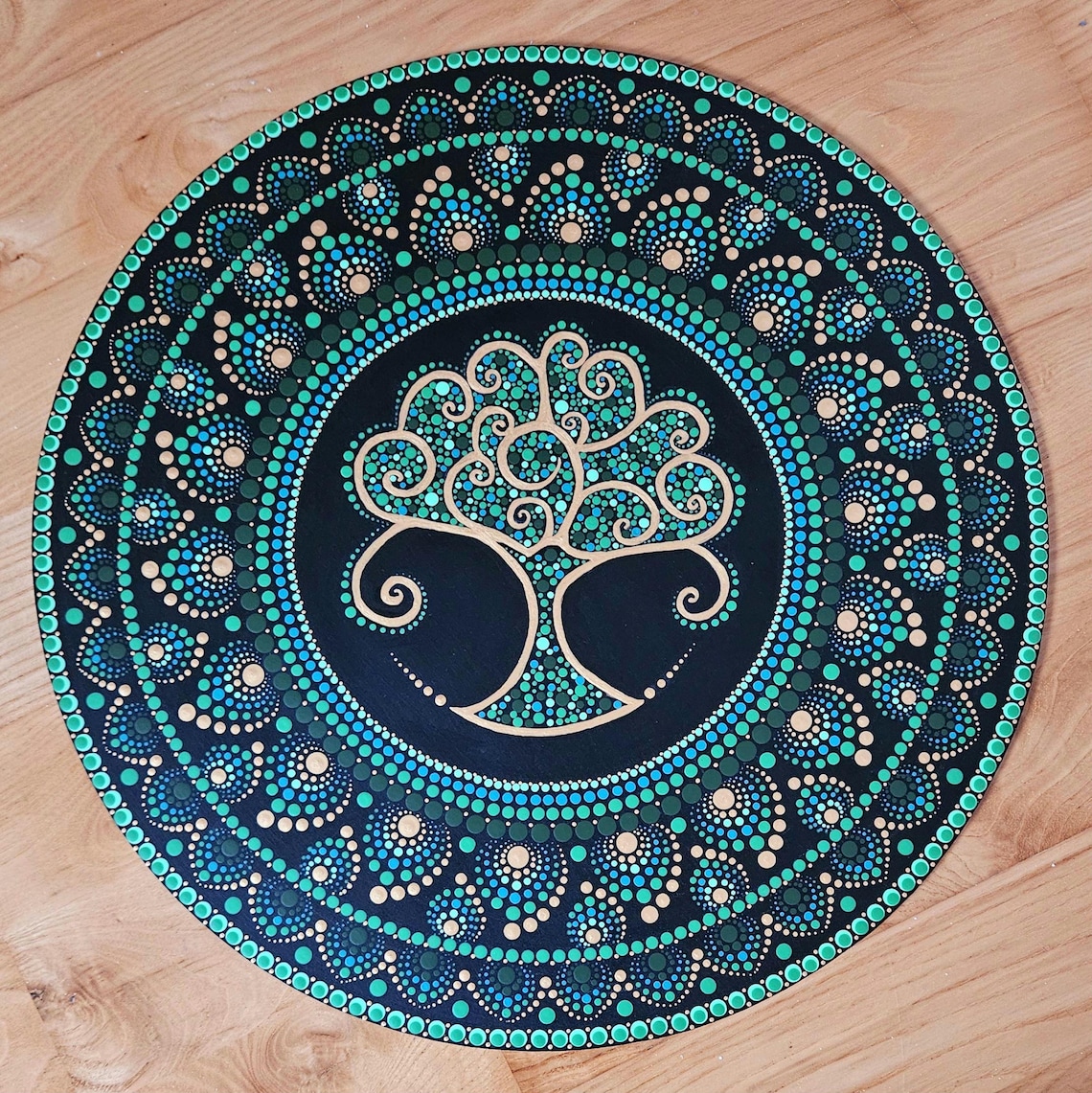 Mandala - the Tree of Life - Etsy