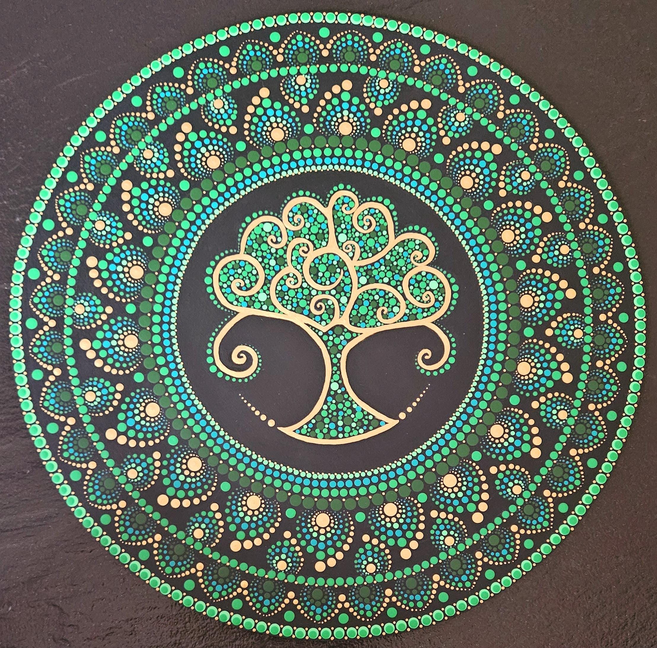 Mandala - the Tree of Life - Etsy