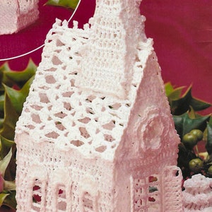 Christmas Decorations for the Home CROCHET PATTERN Christmas Village ...
