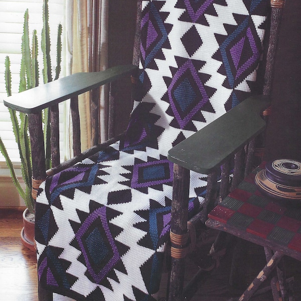 Aztec Blanket - Etsy