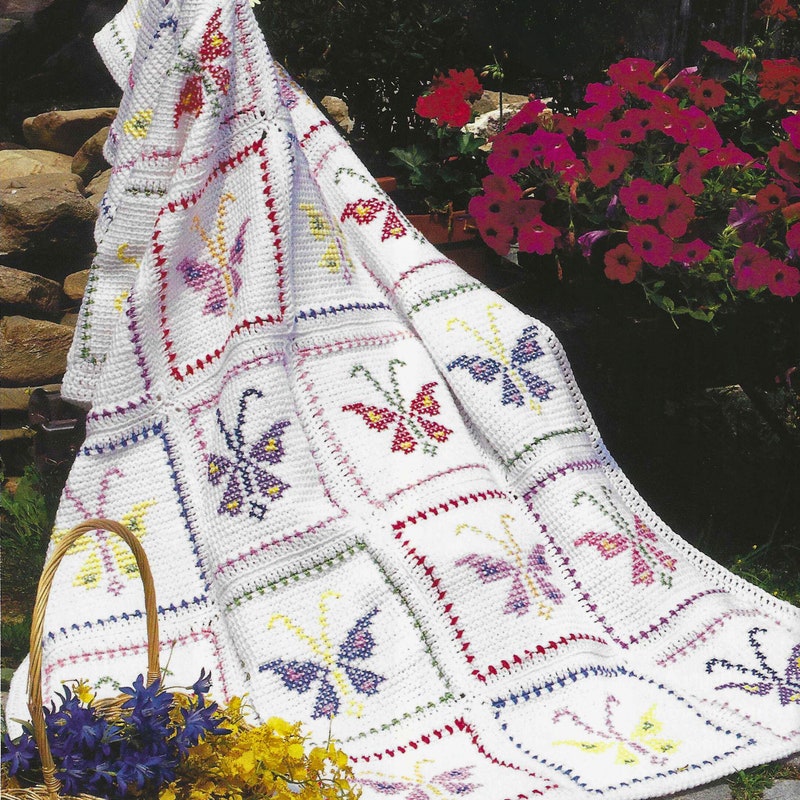 Butterfly Afghan Pattern - Etsy