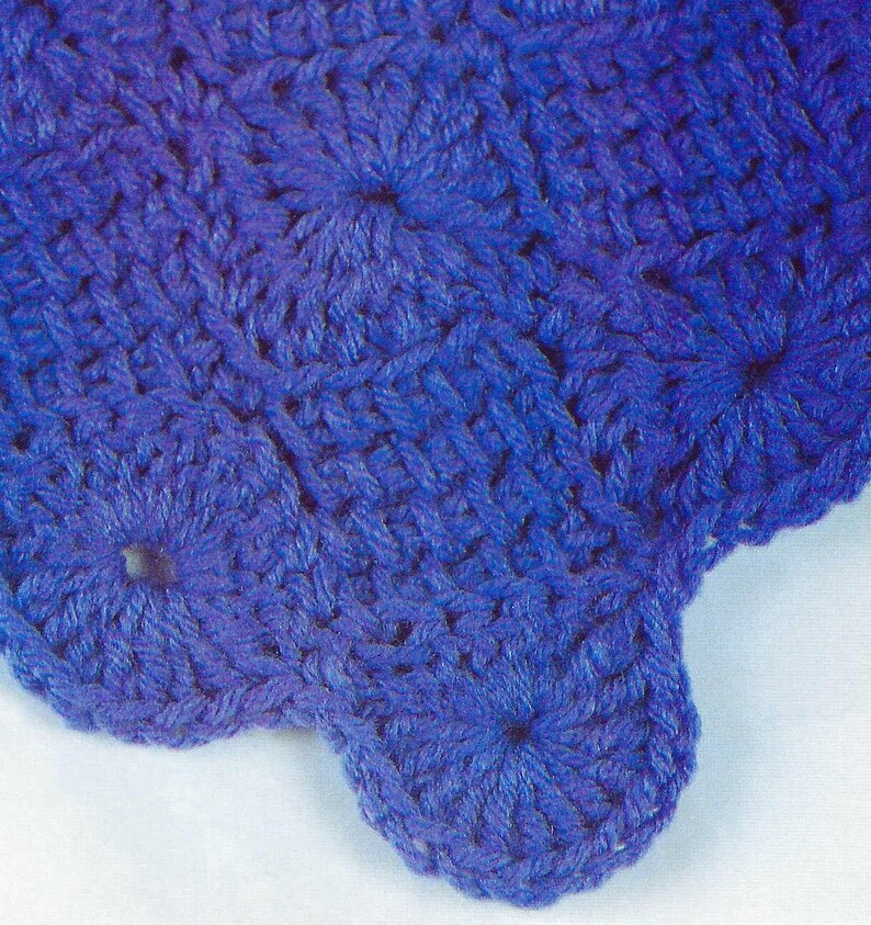 CROCHET PATTERN Blanket, One Color Textured Afghan, Make Any Color to ...