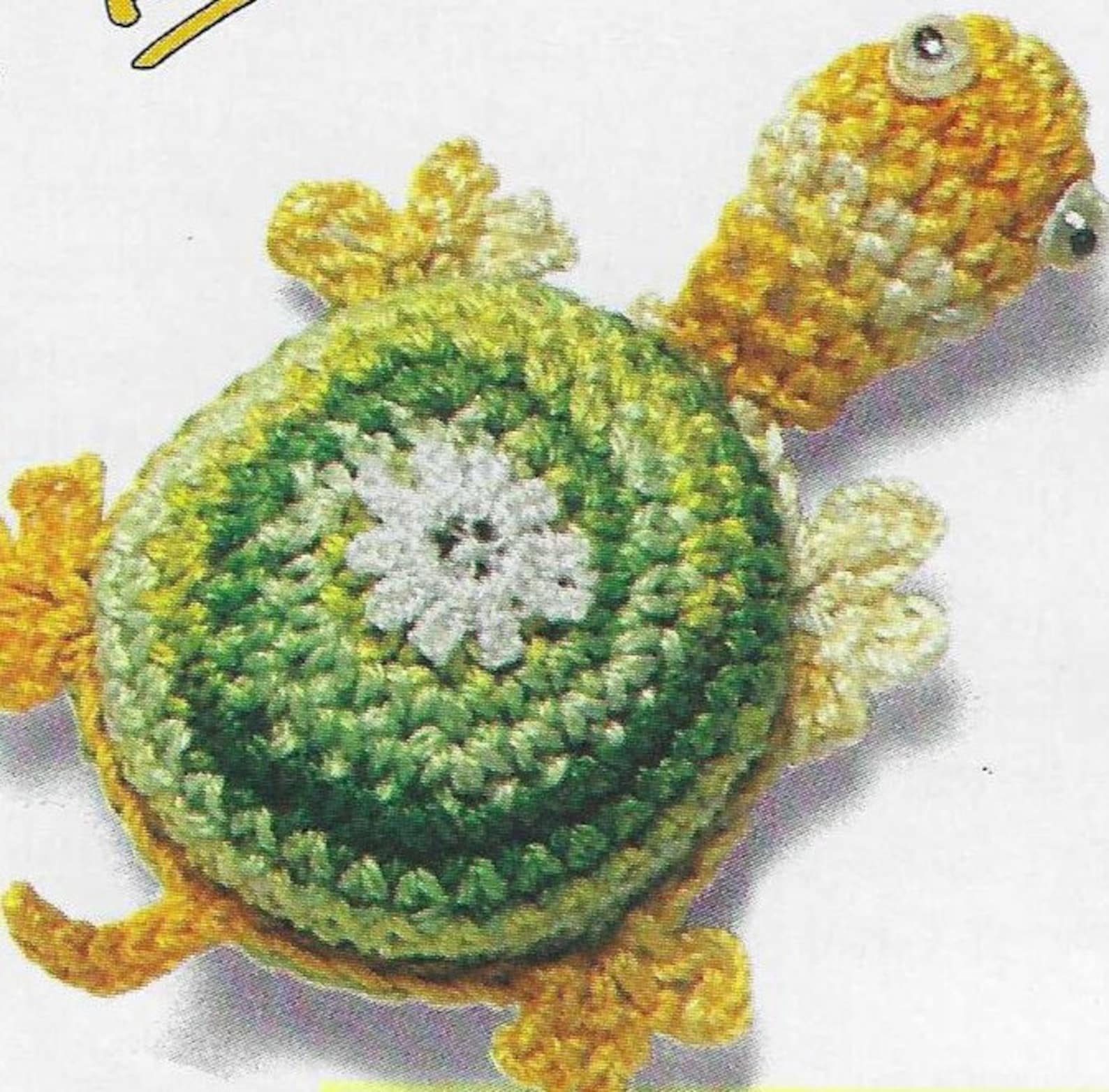 Turtle Fridge Magnets CROCHET PATTERN Cute Turtle DIY Refrigerator ...