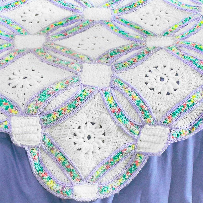 Advanced Crochet Afghan - Etsy