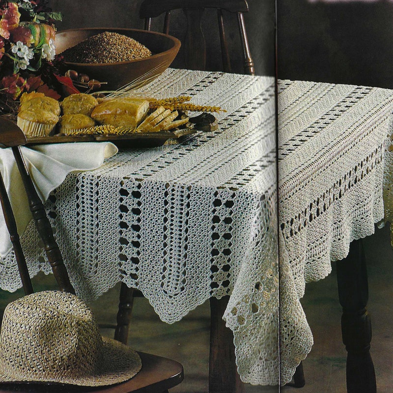 Crochet Table Cover - Etsy