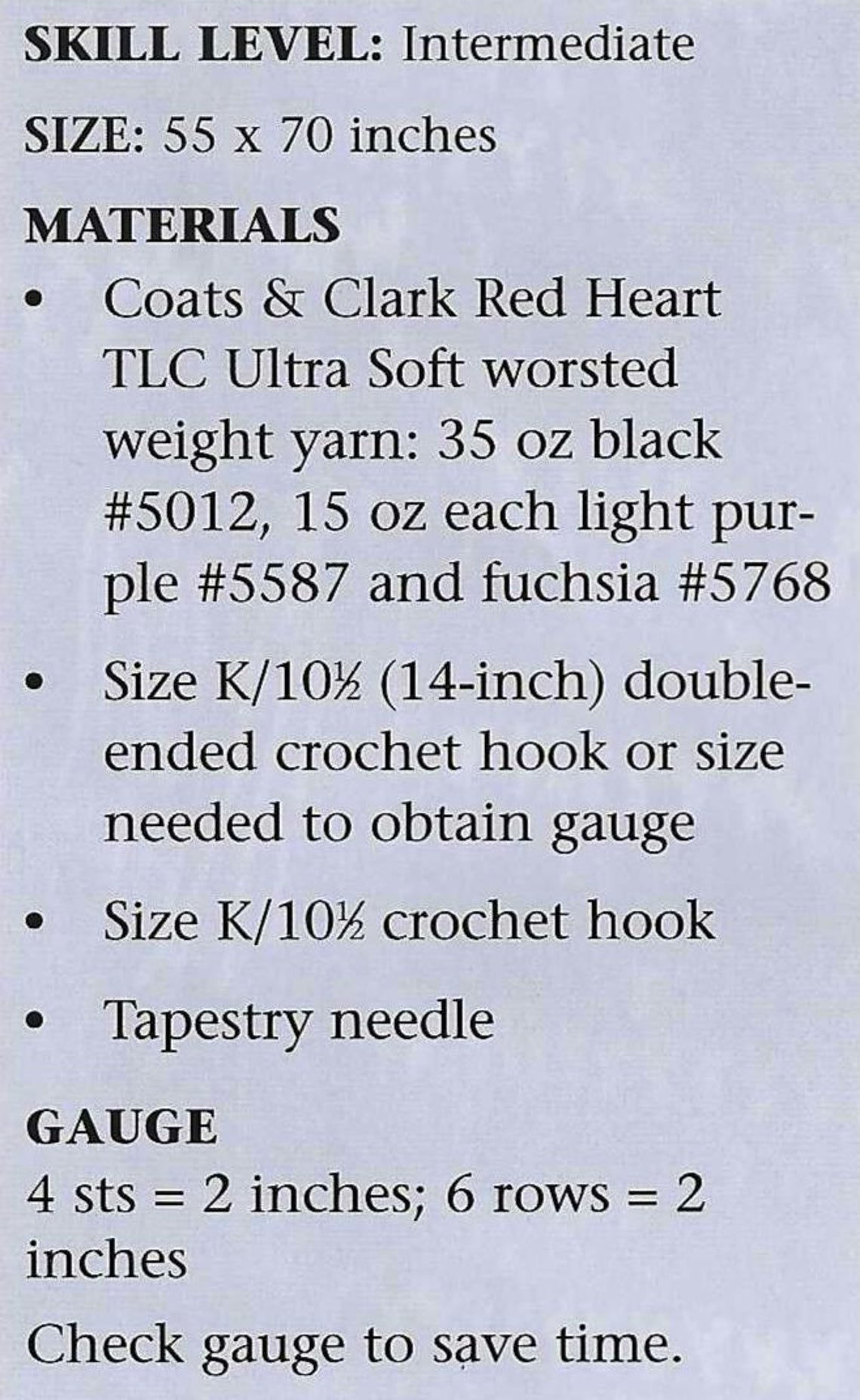 Striped Afghan Crochet Pattern: Jeweled Bobbles, Double Ended Hook (PDF ...