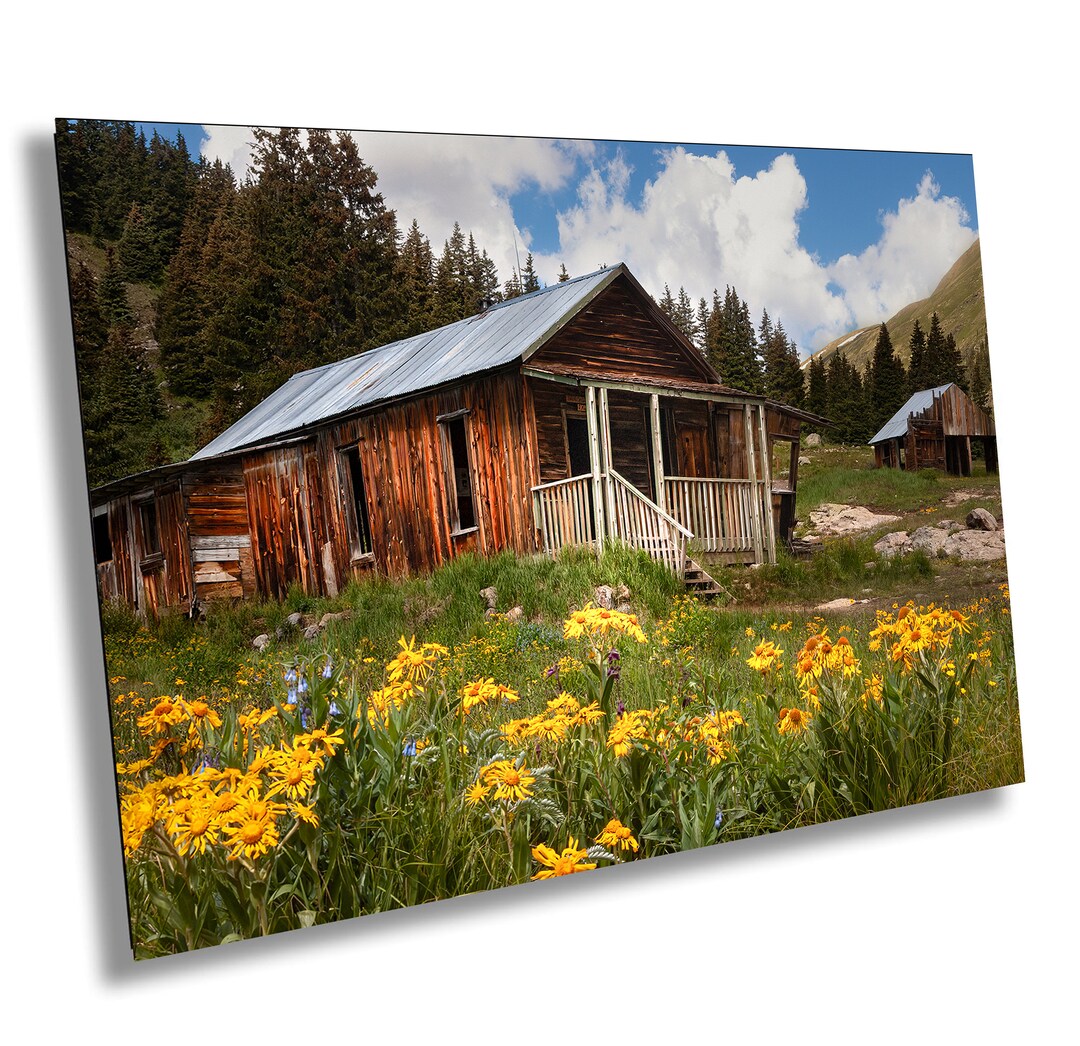 Animas Forks, Ghost Town, Gold Prince Mine, Gold Mine, Alpine Loop ...