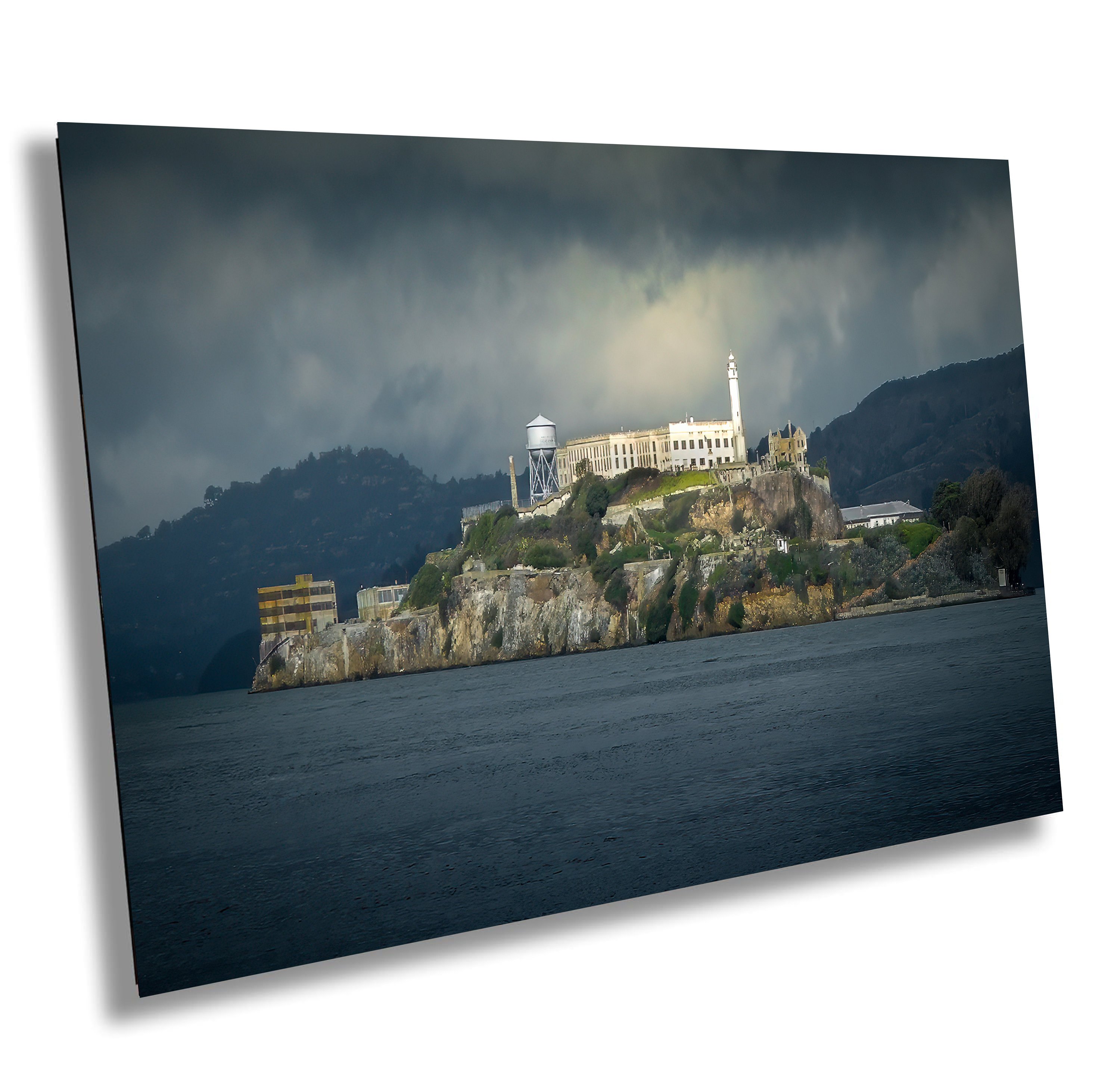The Rock, Alcatraz, Island, Canvas, Print, Art, History, Mystery ...