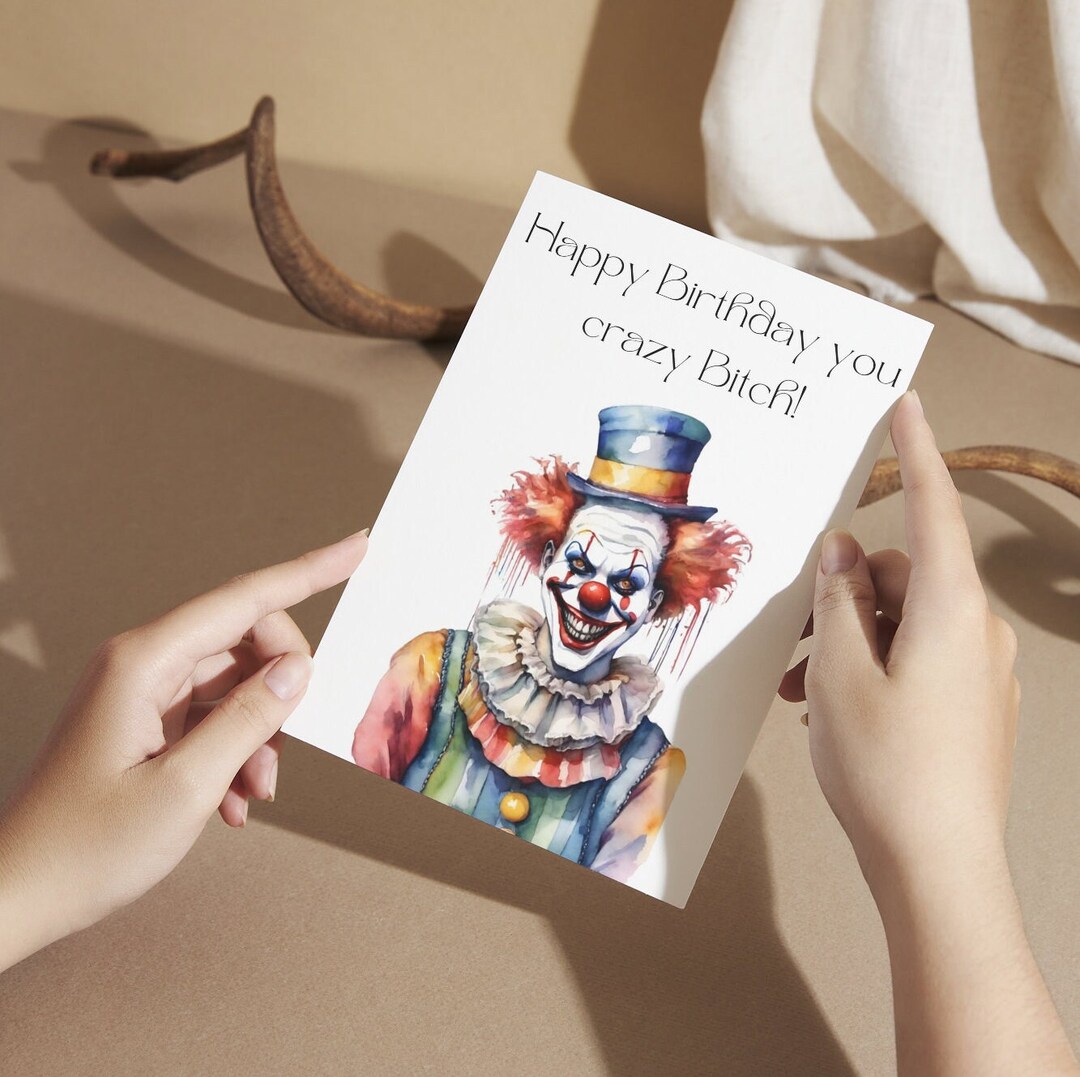 Printable Folded Birthday Card. Digital Download. Card Size 12,5 16 Cm ...
