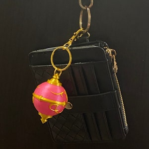 Palworld Ultra Sphere- 3D Printed Palsphere Keychain- Pink - Etsy